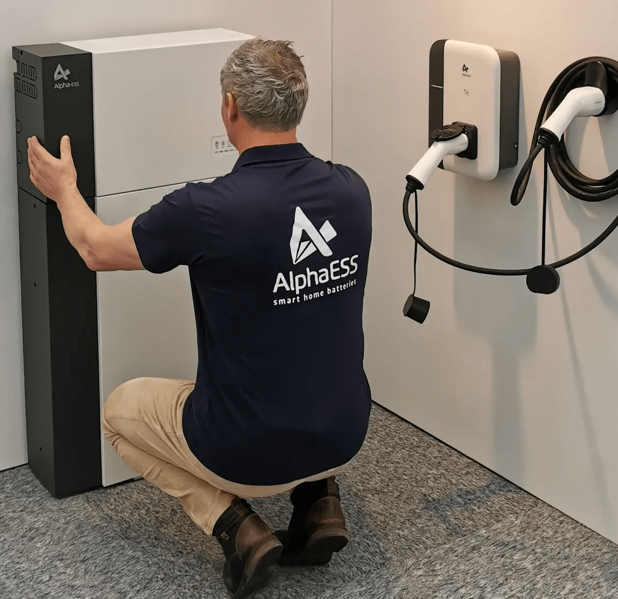 19 kWh AlphaESS thuisbatterij met 10 kW omvormer (SMILE G3-T10)(3-fase) | Renewatt